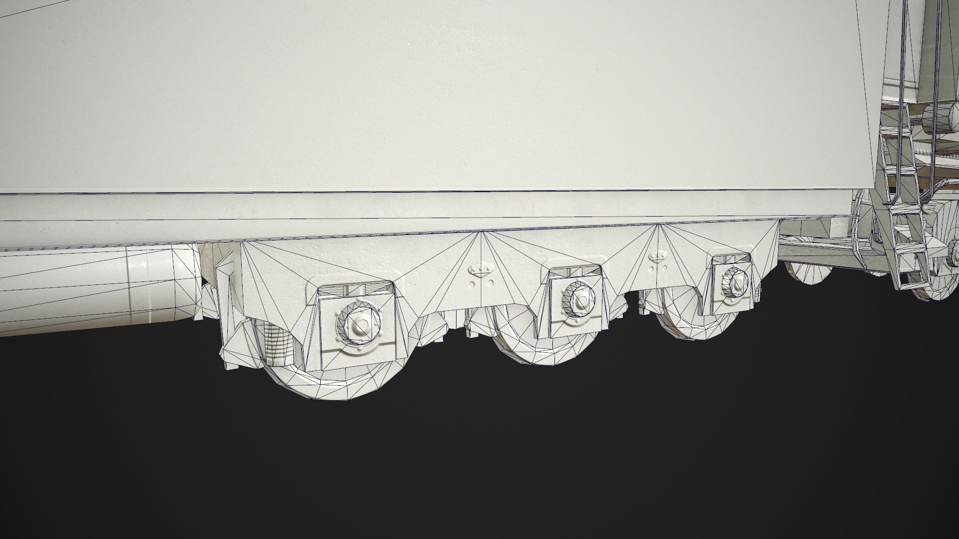 3d 3ds Soviet Steam Locomotive P36