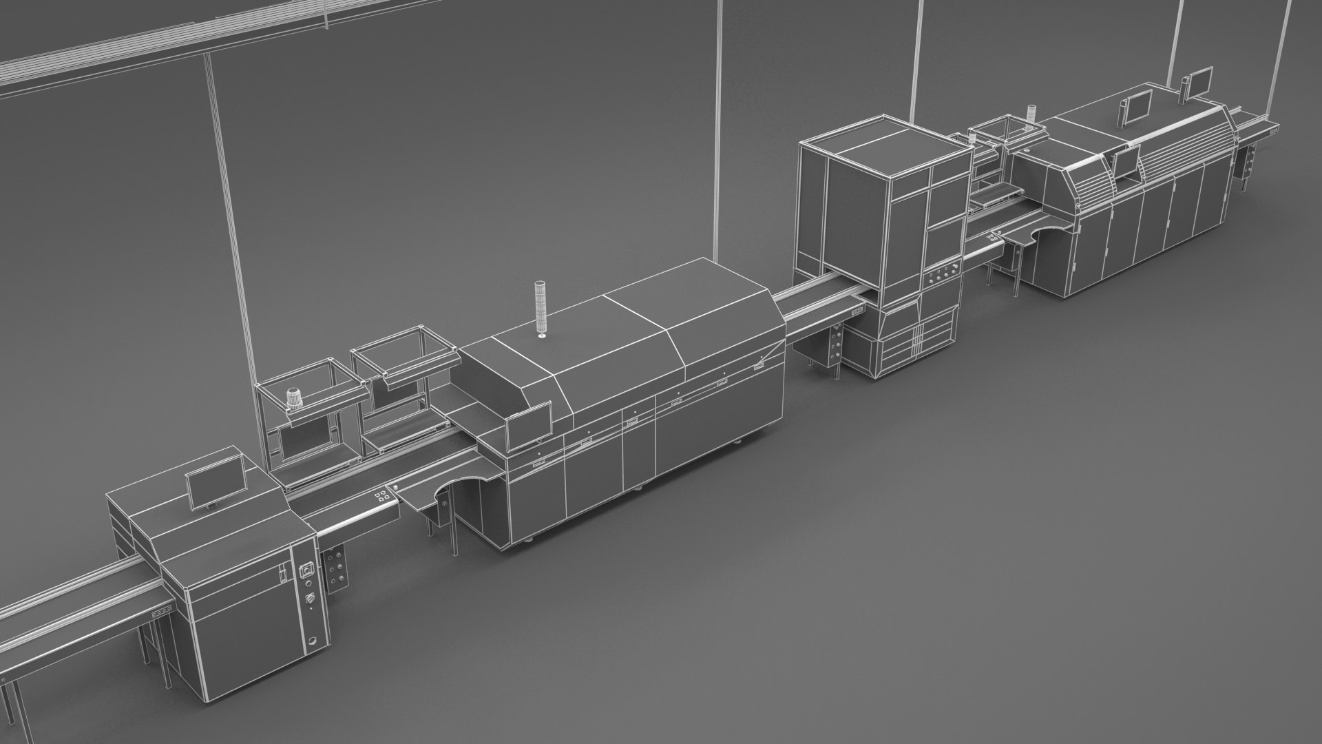 Production Line 03 3D Model - TurboSquid 1904683