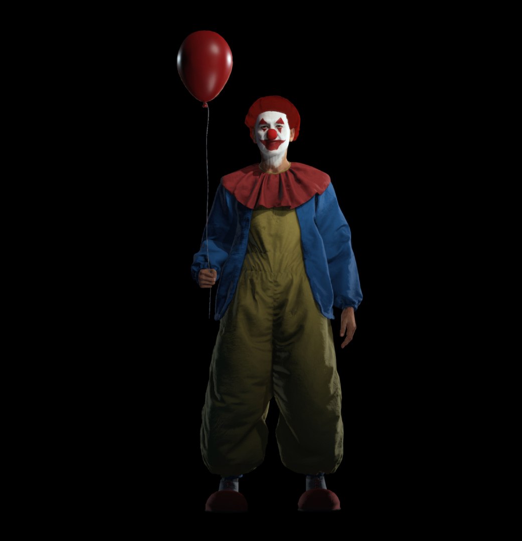 Clown 3D Model - TurboSquid 1809530