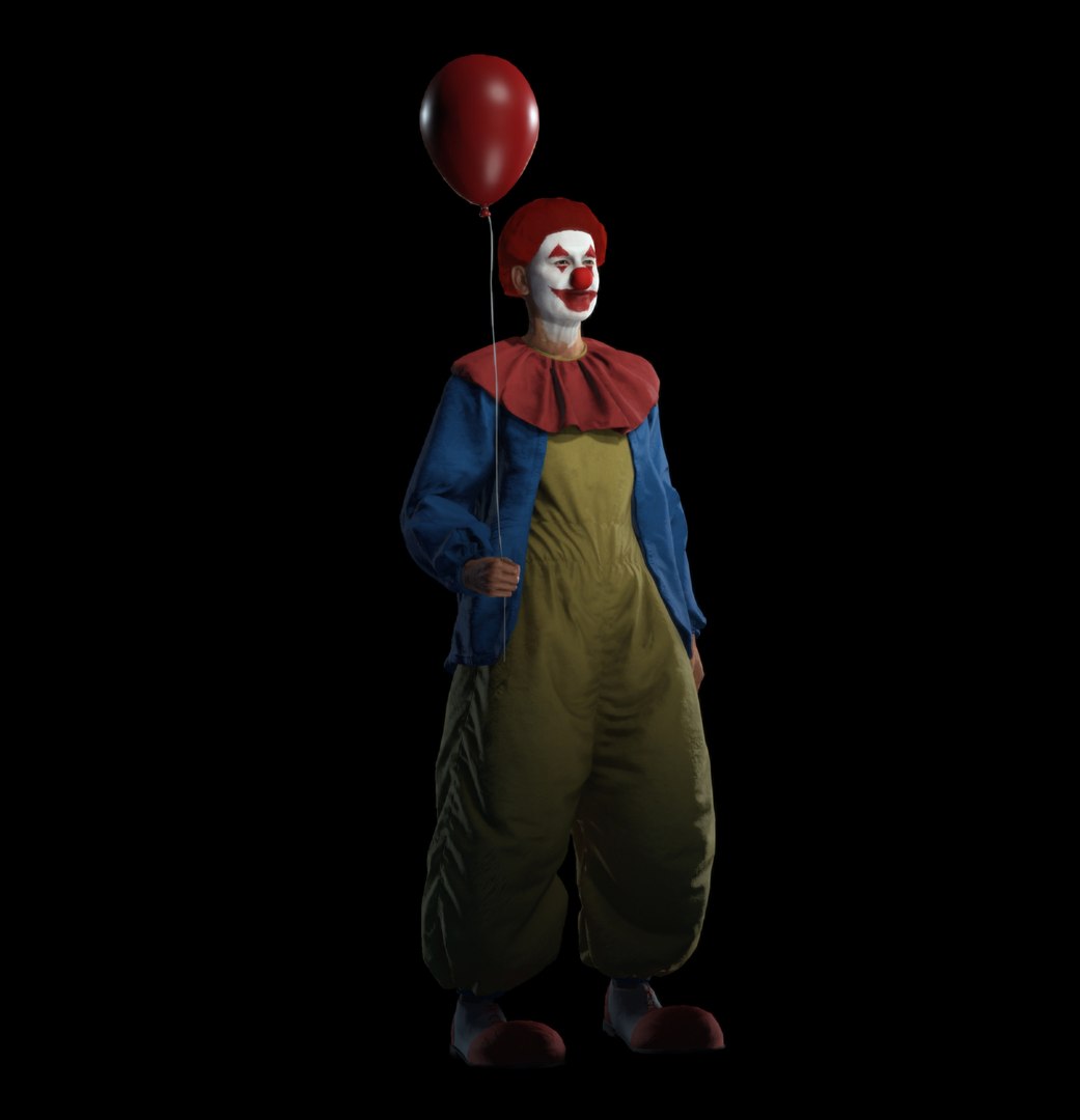 Clown 3D Model - TurboSquid 1809530