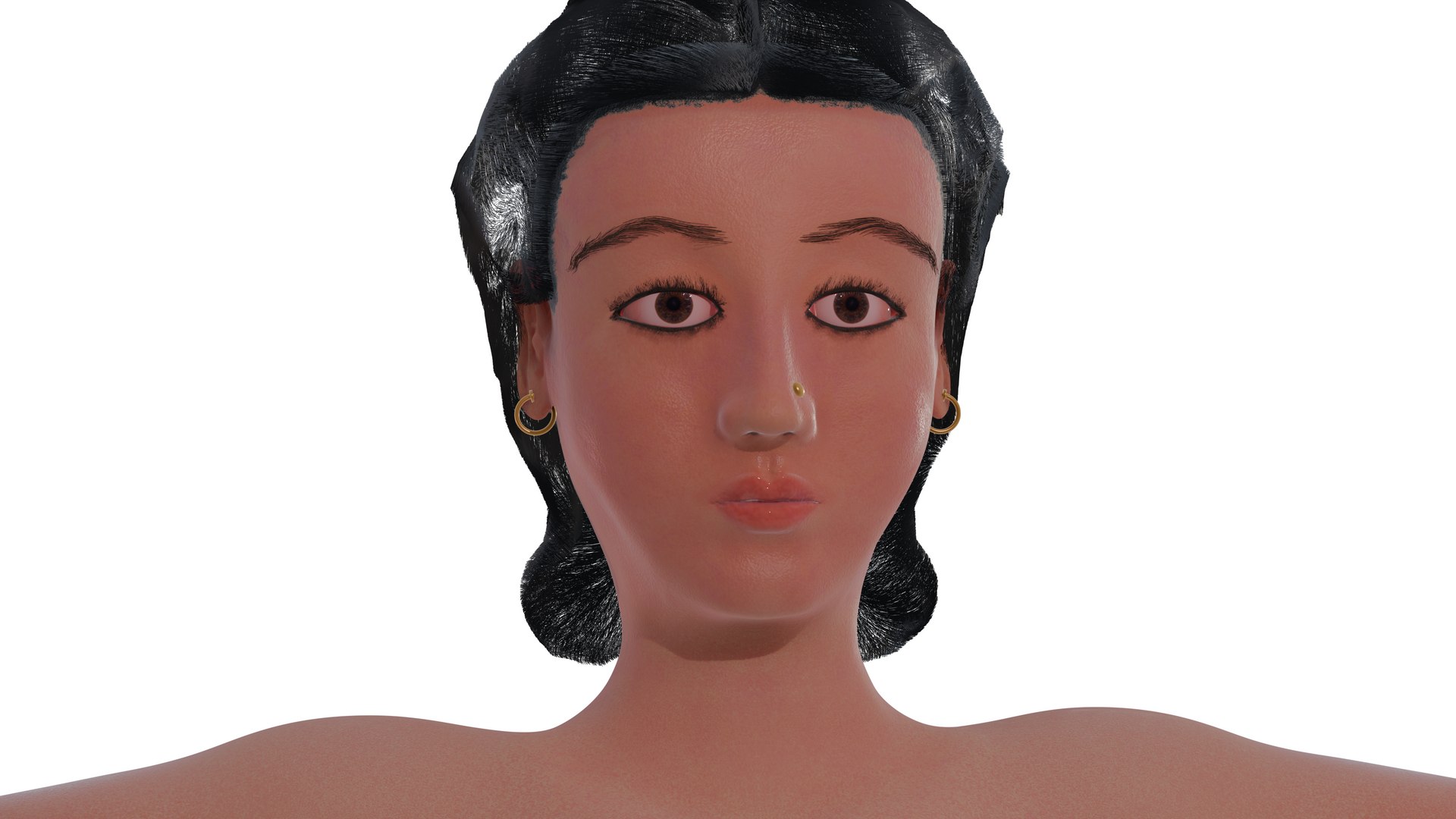 Catherine Lady 3D Nude Model 3D - TurboSquid 2276433