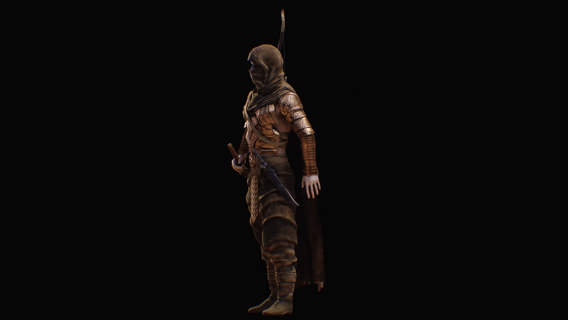 3D Post Apocalyptic Nomad Model - TurboSquid 2413385