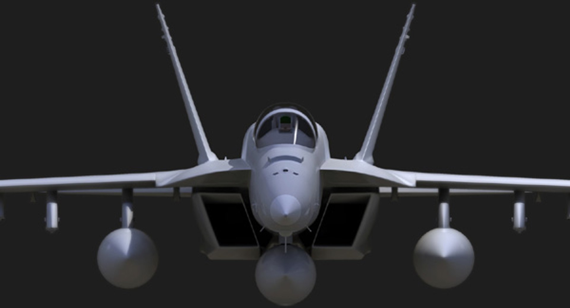 f a-18e super hornet 3d model