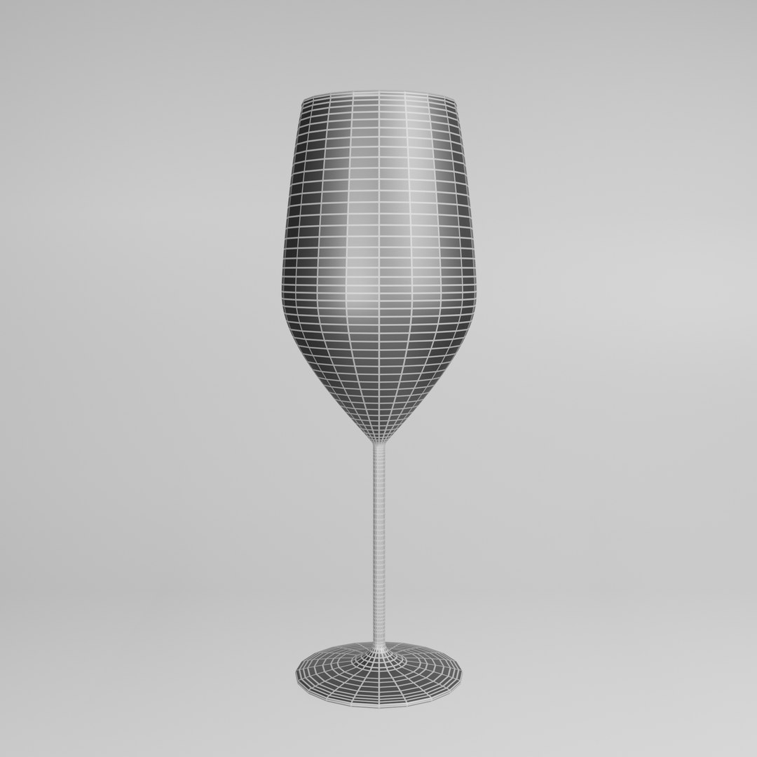 3D Model Wine Glass - TurboSquid 2087703