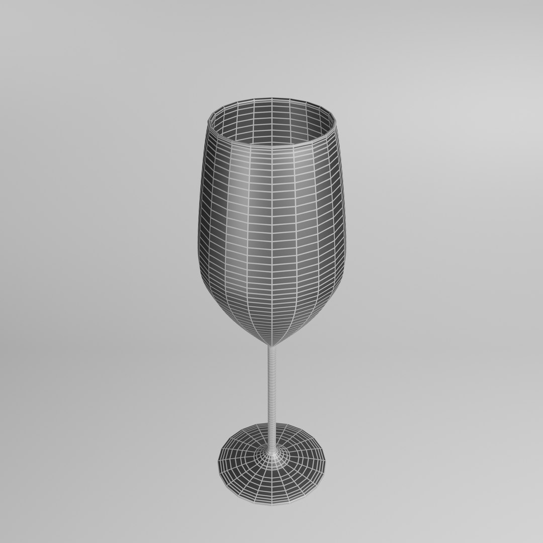 3D Model Wine Glass - TurboSquid 2087703