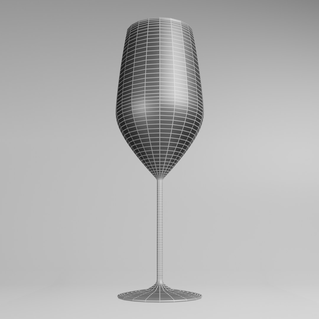 3D Model Wine Glass - TurboSquid 2087703