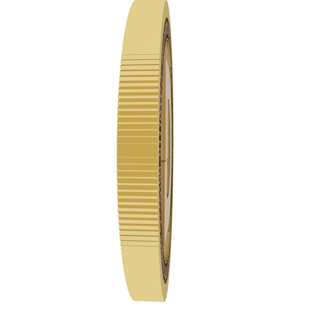 3D Model Davinci Coin Gold - TurboSquid 1495584