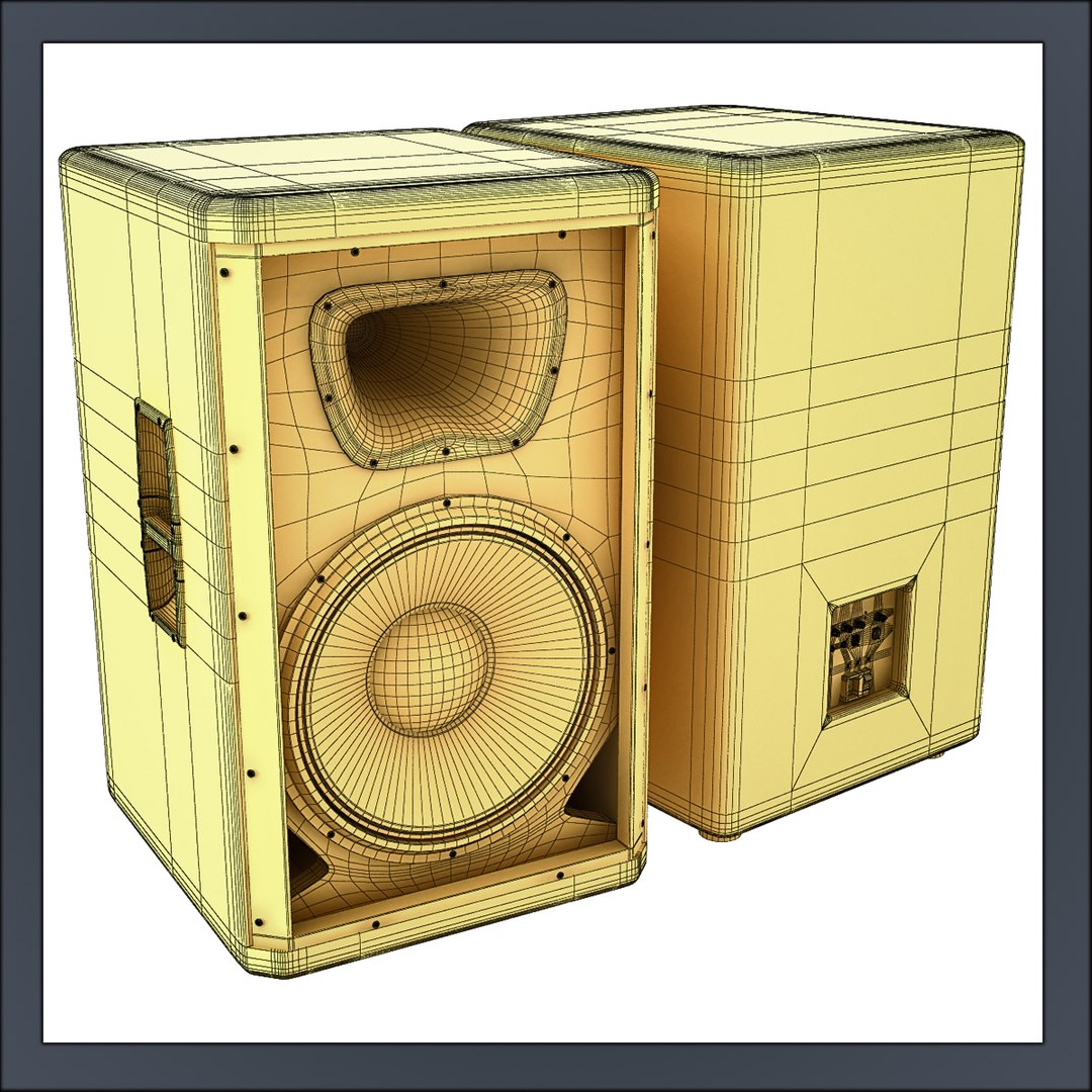 3d Model Jbl Mrx 515