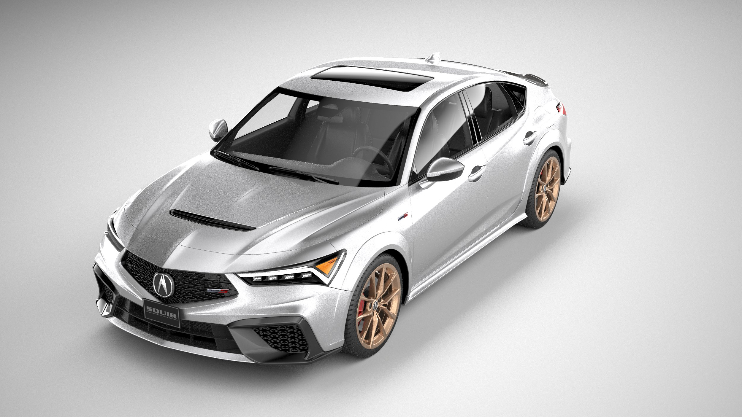 Acura Integra Tipo S 2024 Modelo 3D - TurboSquid 2105478
