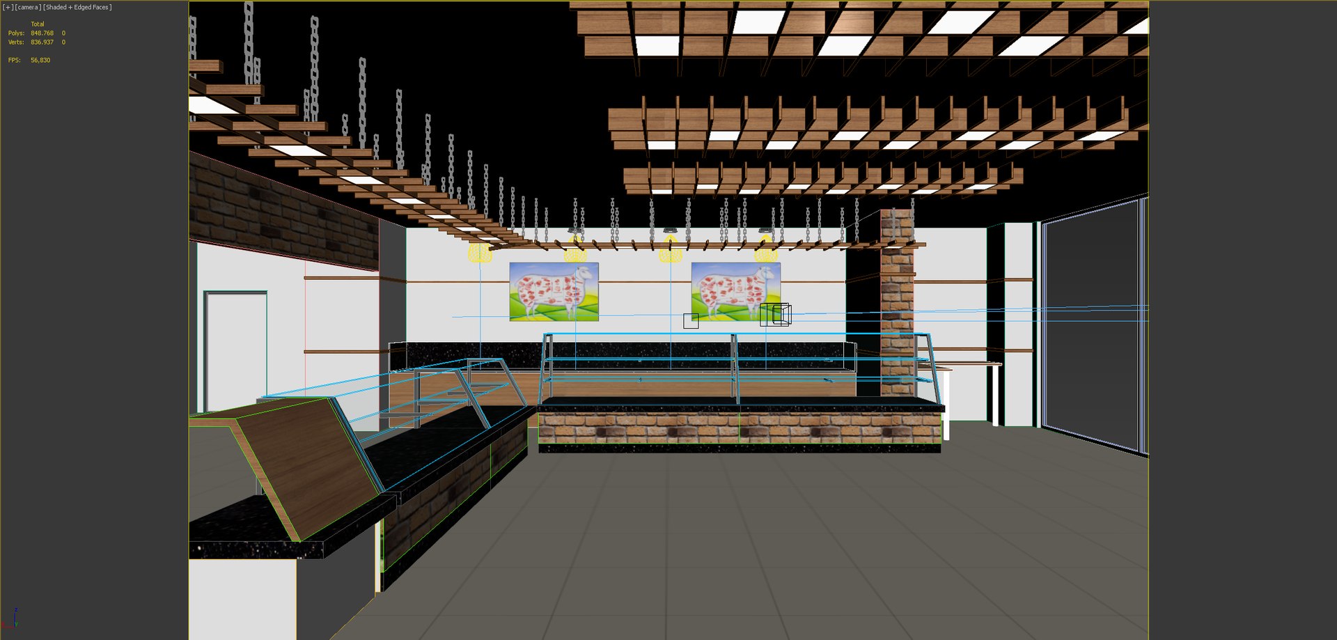 Butcher 3D Model - TurboSquid 1238800