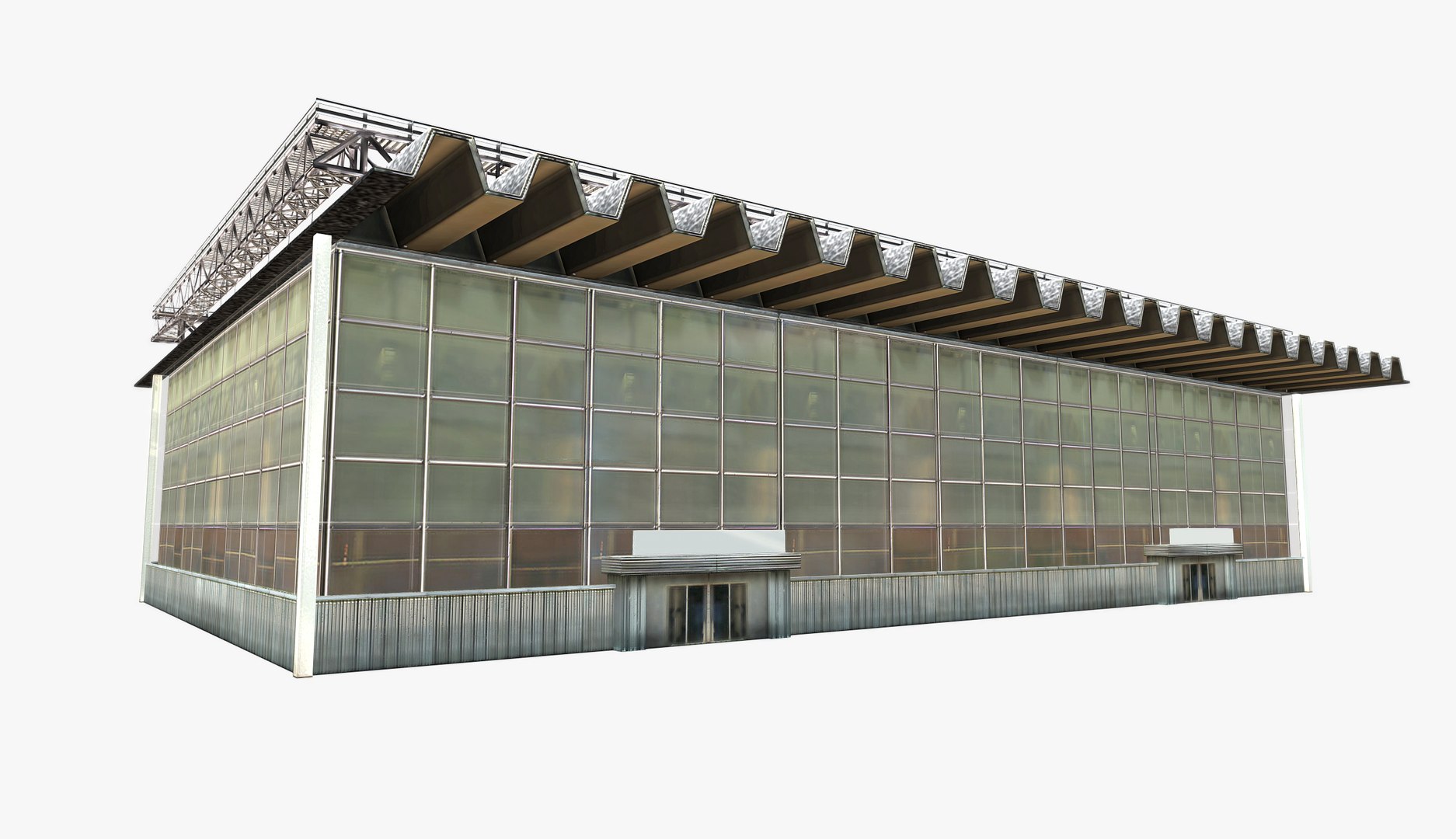 Administrative Building 3d Fbx