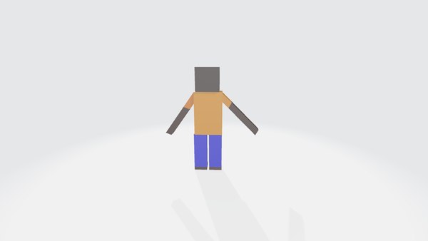 modelo 3d PERSONAJE DE MINECRAFT - TurboSquid 2274770
