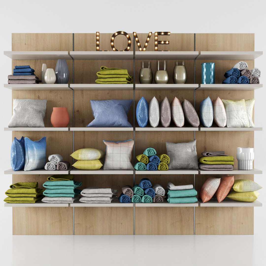 Display Stand Shop 3d Model