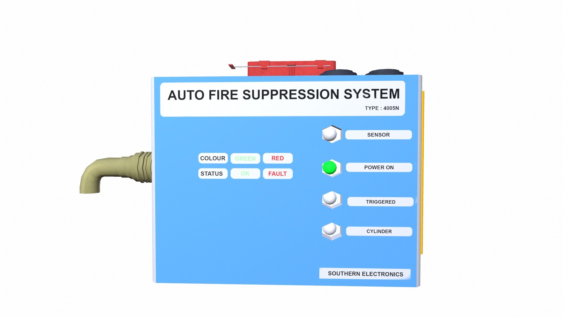 3D Auto Fire Suppression System - TurboSquid 2305112
