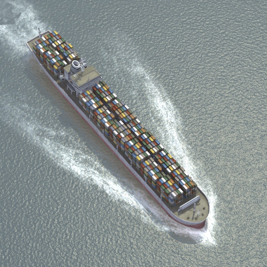 container ship dwg