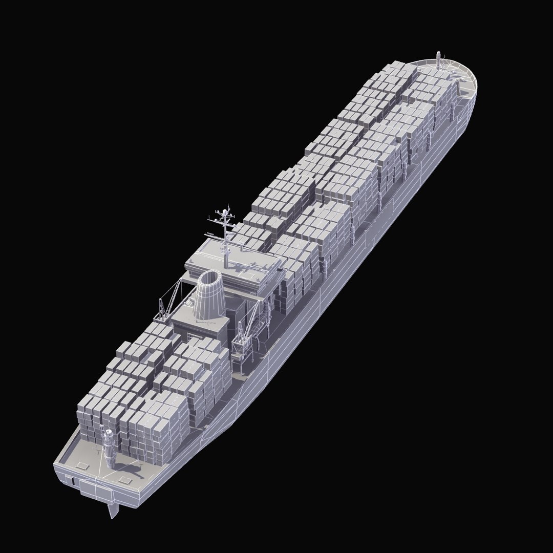 container ship dwg