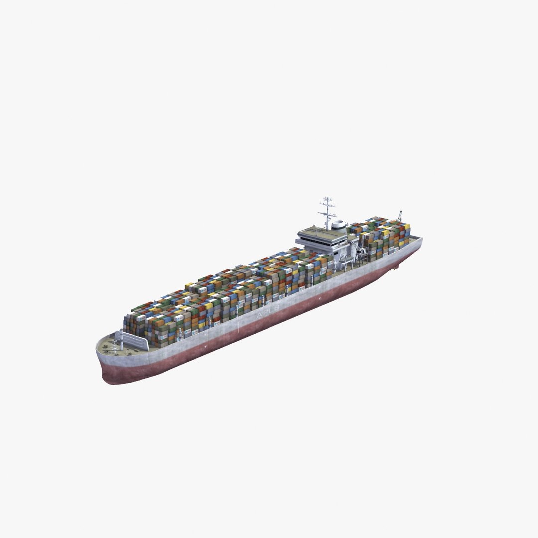 container ship dwg