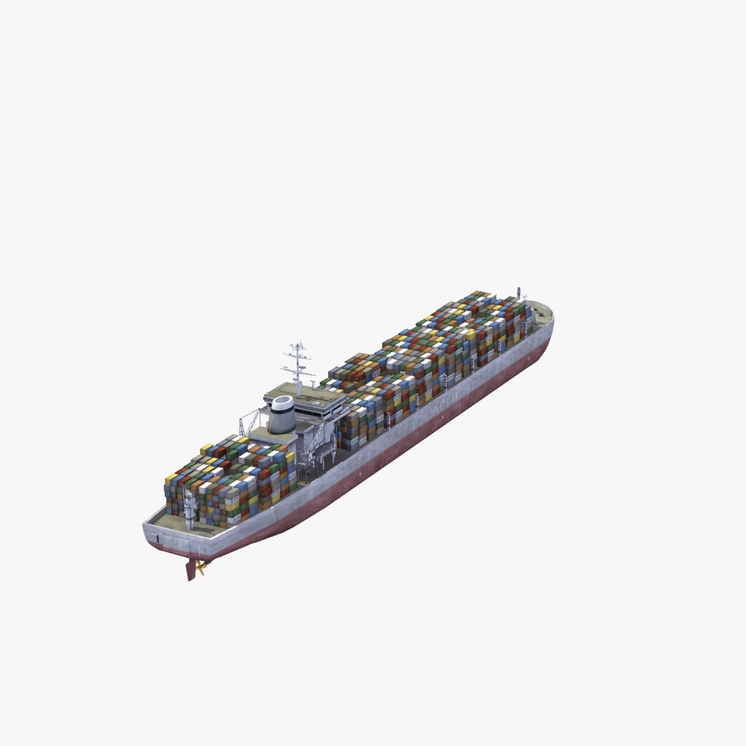 container ship dwg