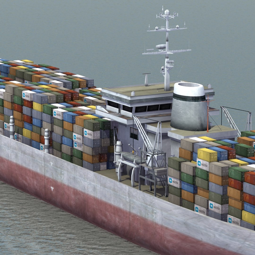 container ship dwg