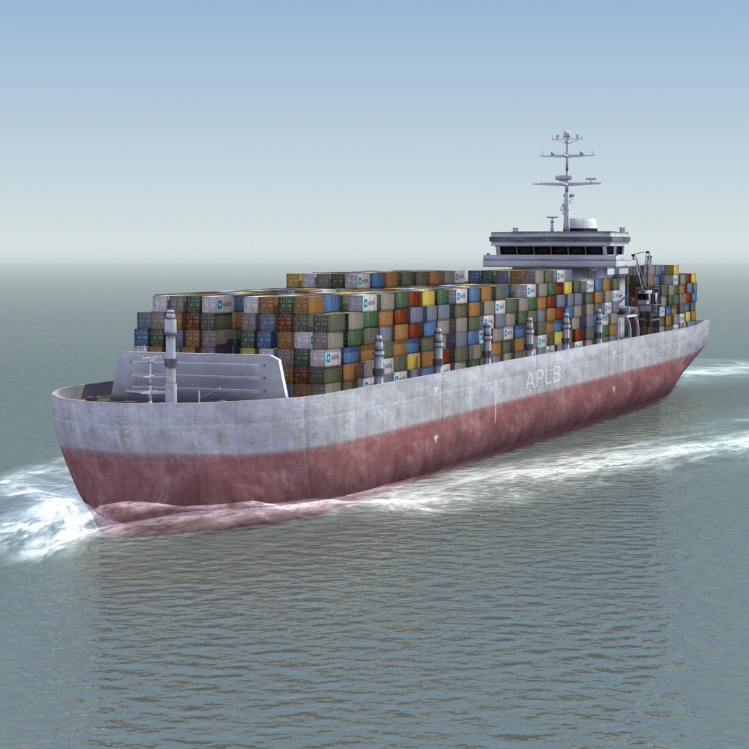 container ship dwg
