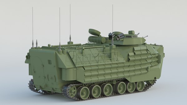 3D AAVP-7A1 Assault Amphibious Vehicle model - TurboSquid 1921294