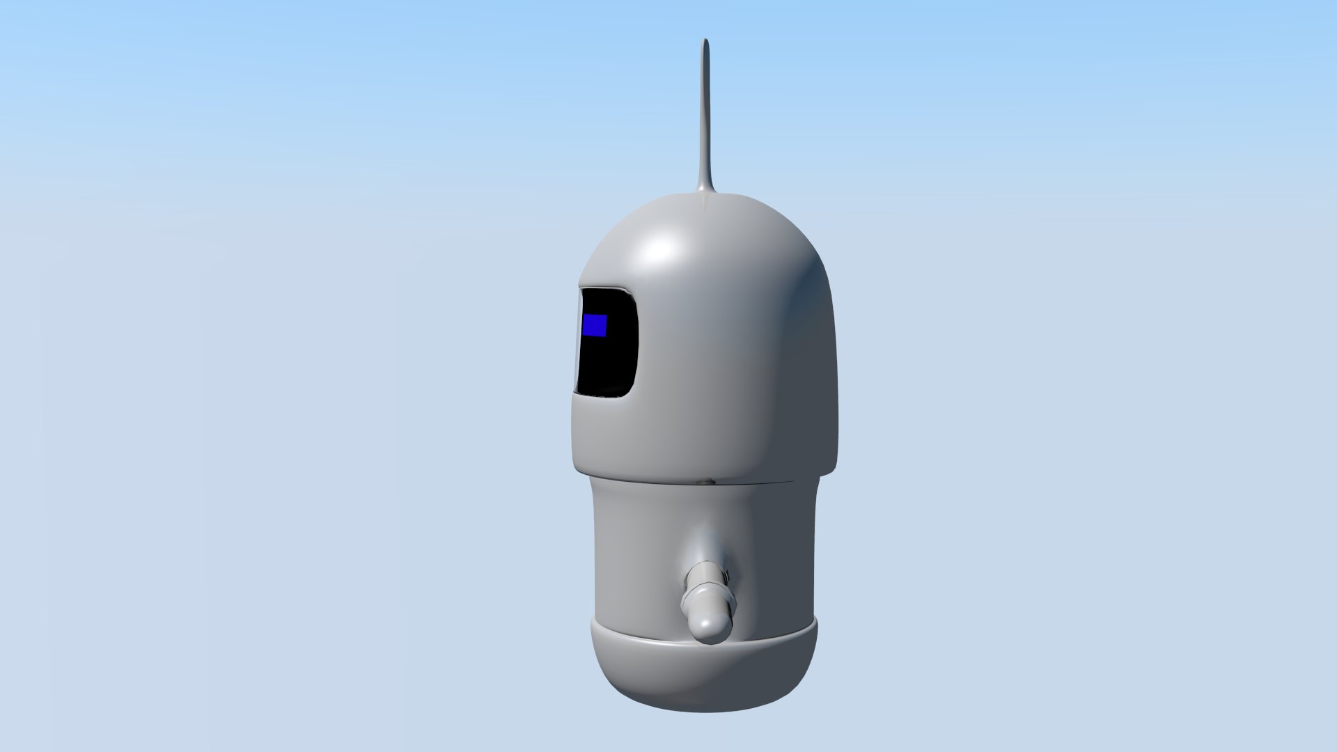 robot franky 3d model