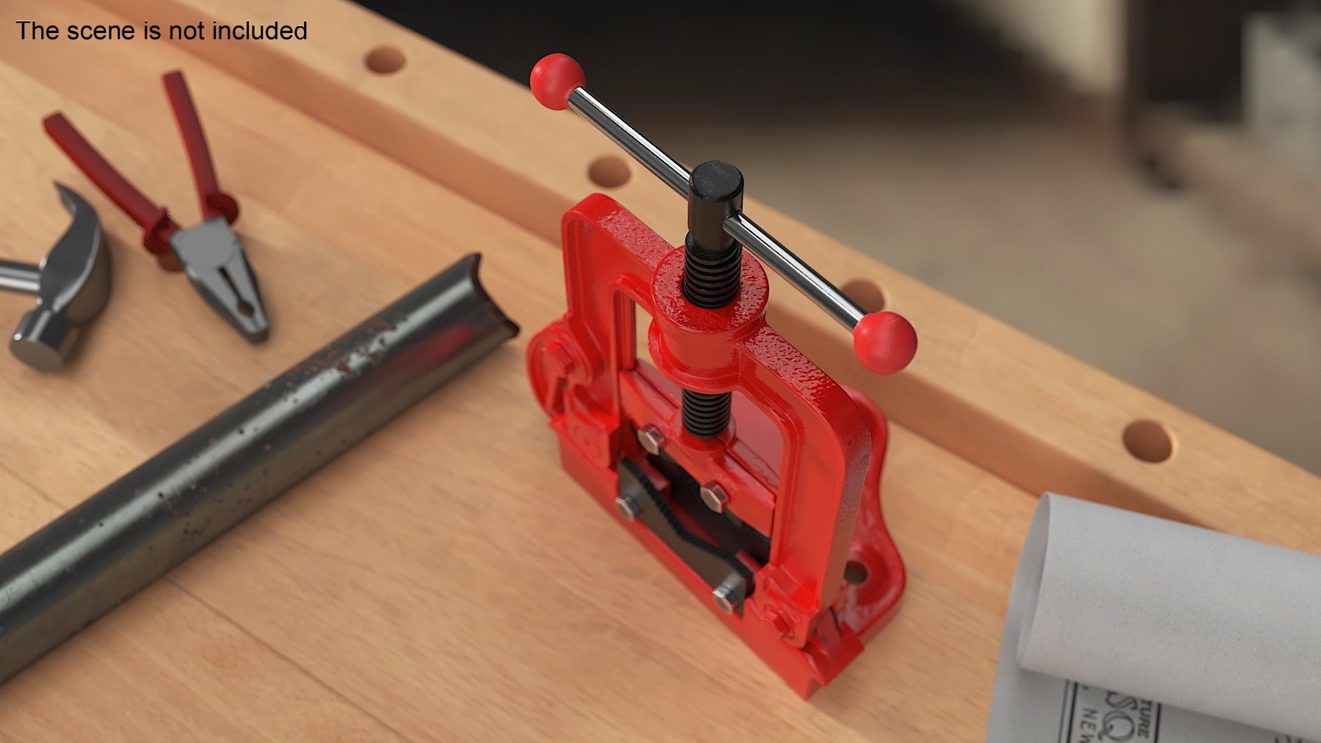 Pipe Vise New 3D Model - TurboSquid 2396201