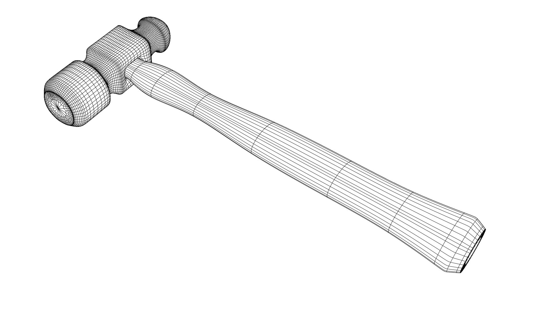 High-res Hammer Model Made In Blender 3D Model - TurboSquid 2116239