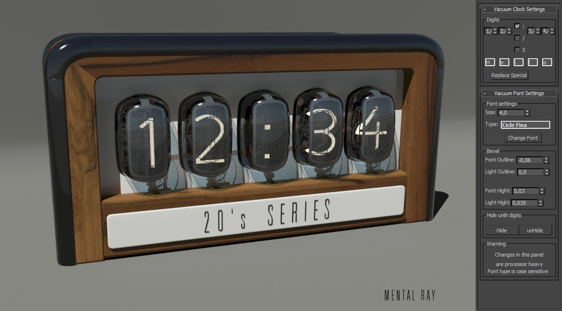 3d Realistic Clocks