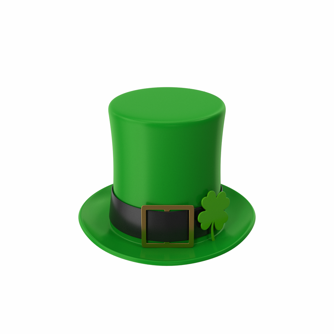 St Patricks Hat 3D - TurboSquid 2010839