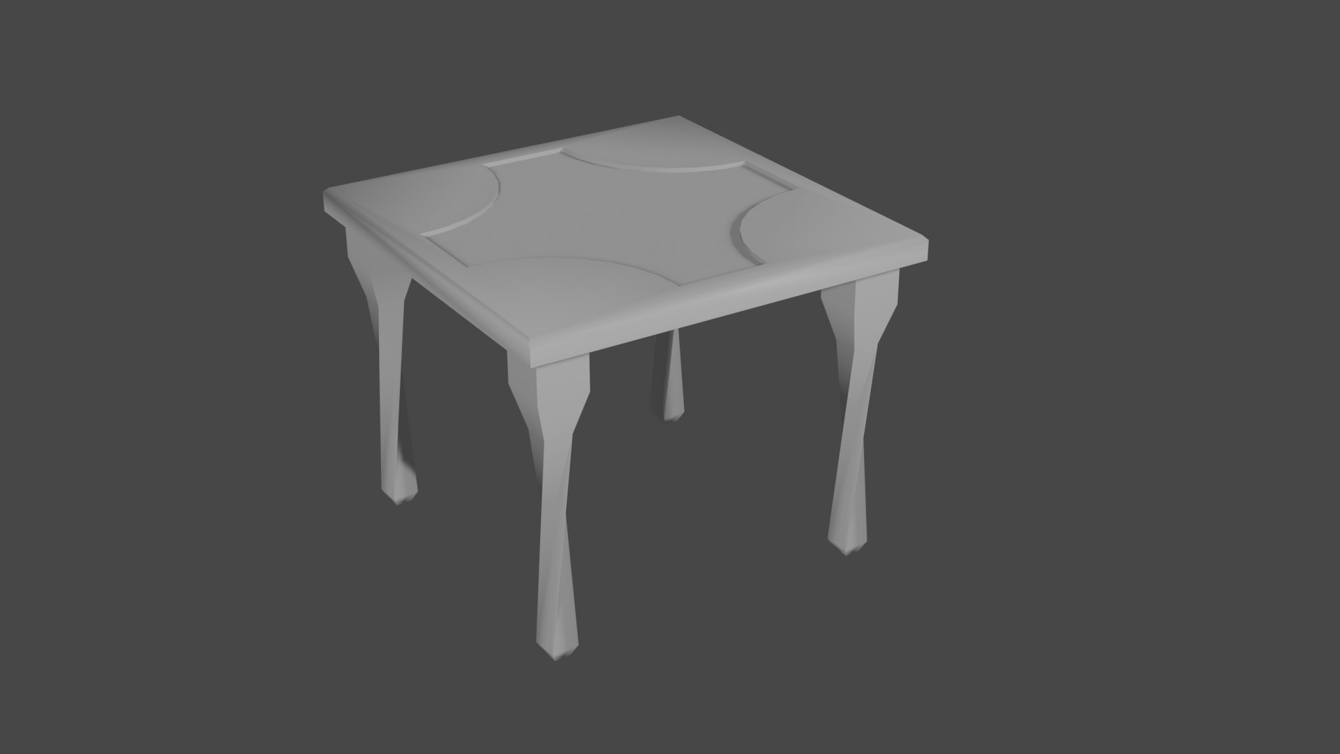 Fancyass Table For Games Model - TurboSquid 2096404