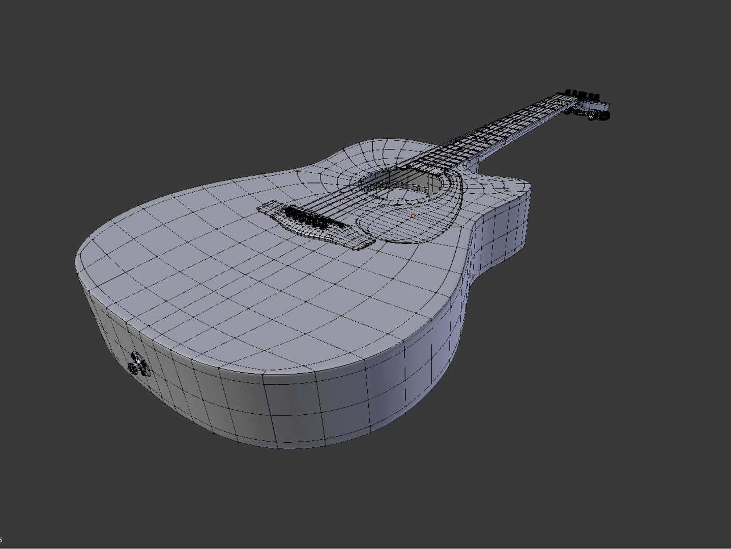 Guitar Instrument 3d Model
