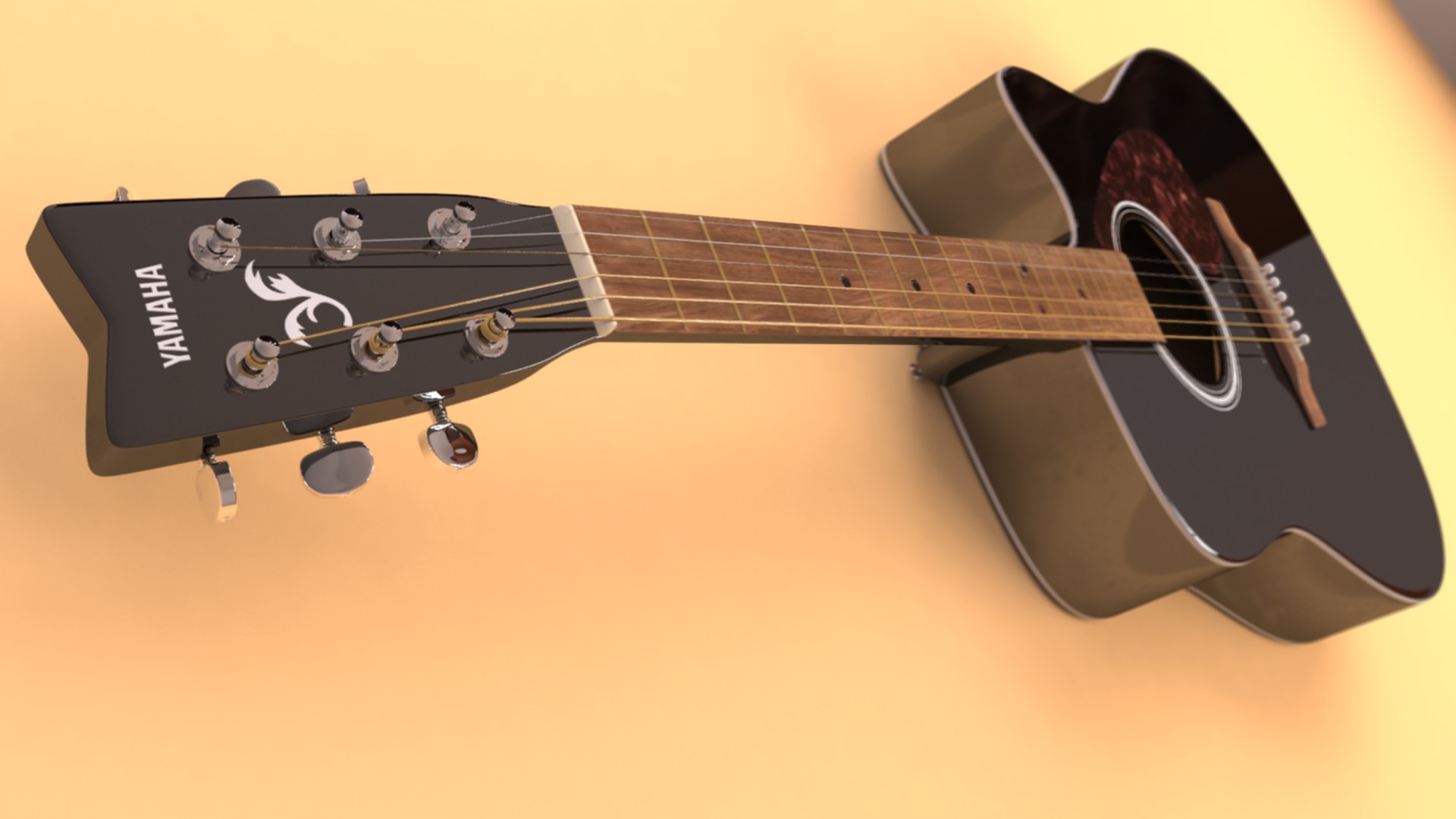 Guitar Instrument 3d Model