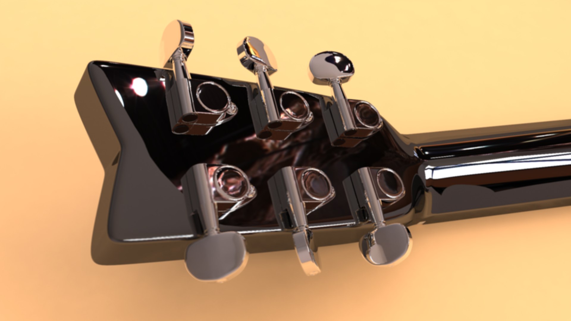 Guitar Instrument 3d Model