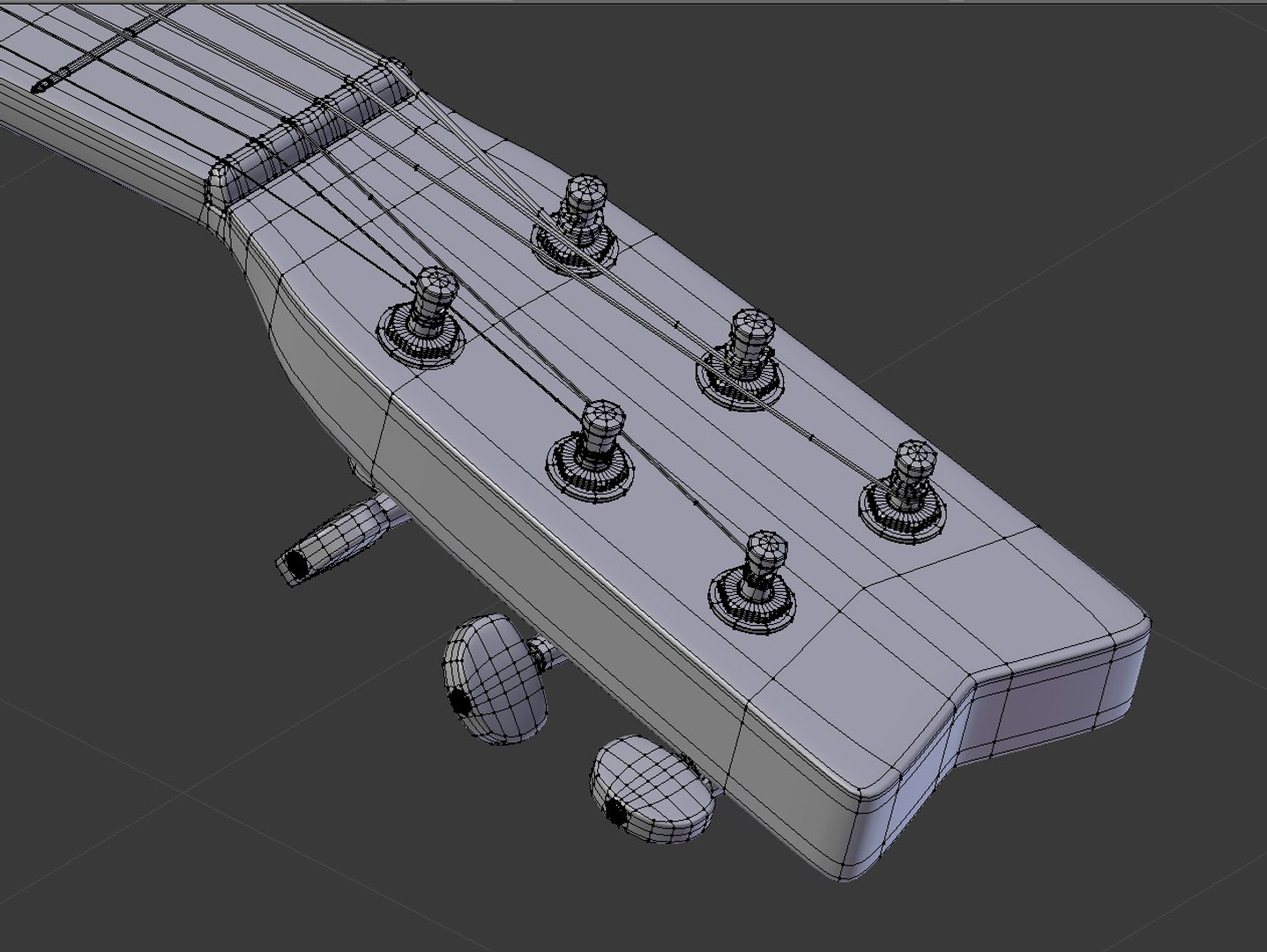 Guitar Instrument 3d Model