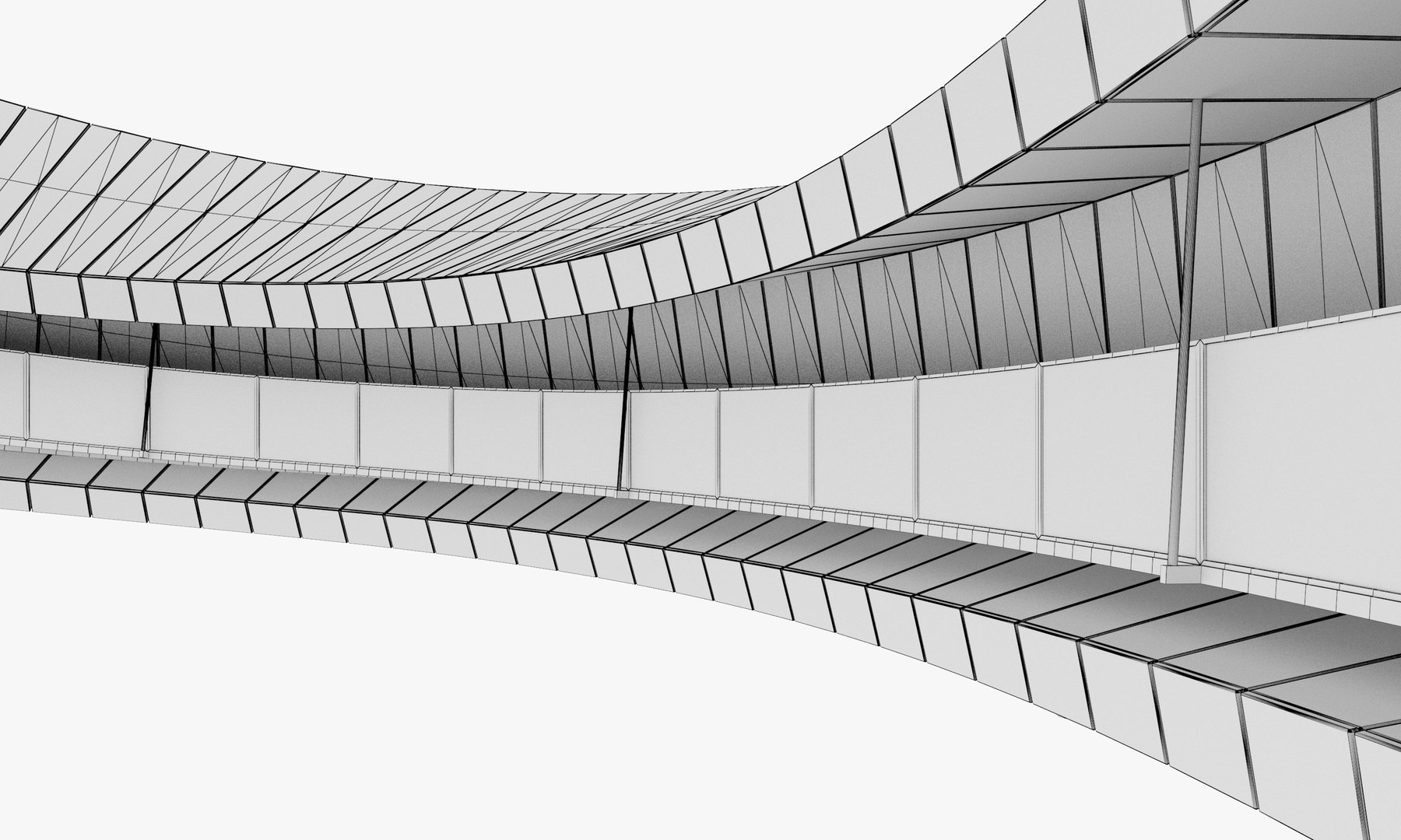Gold Metal Mobius Tape 3D Model - TurboSquid 1404857