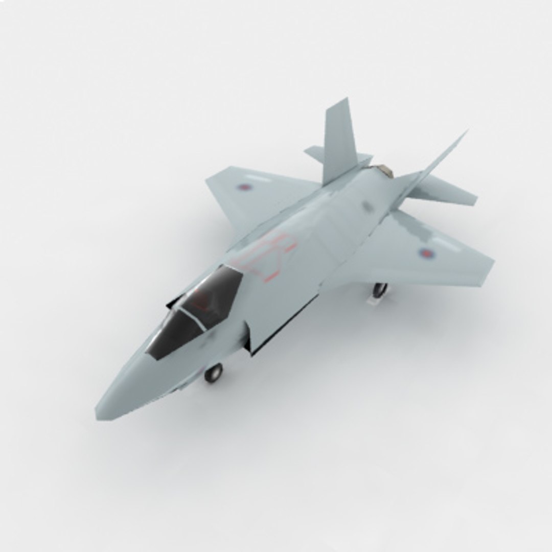 3d F-35 Fighter Jet Jsf Model
