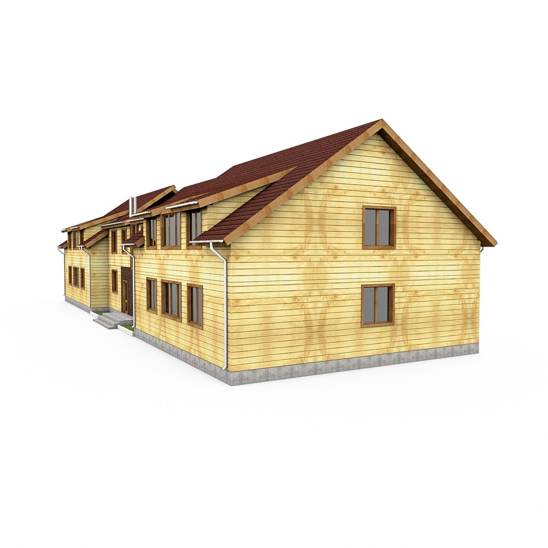 C4d Bar Wood House