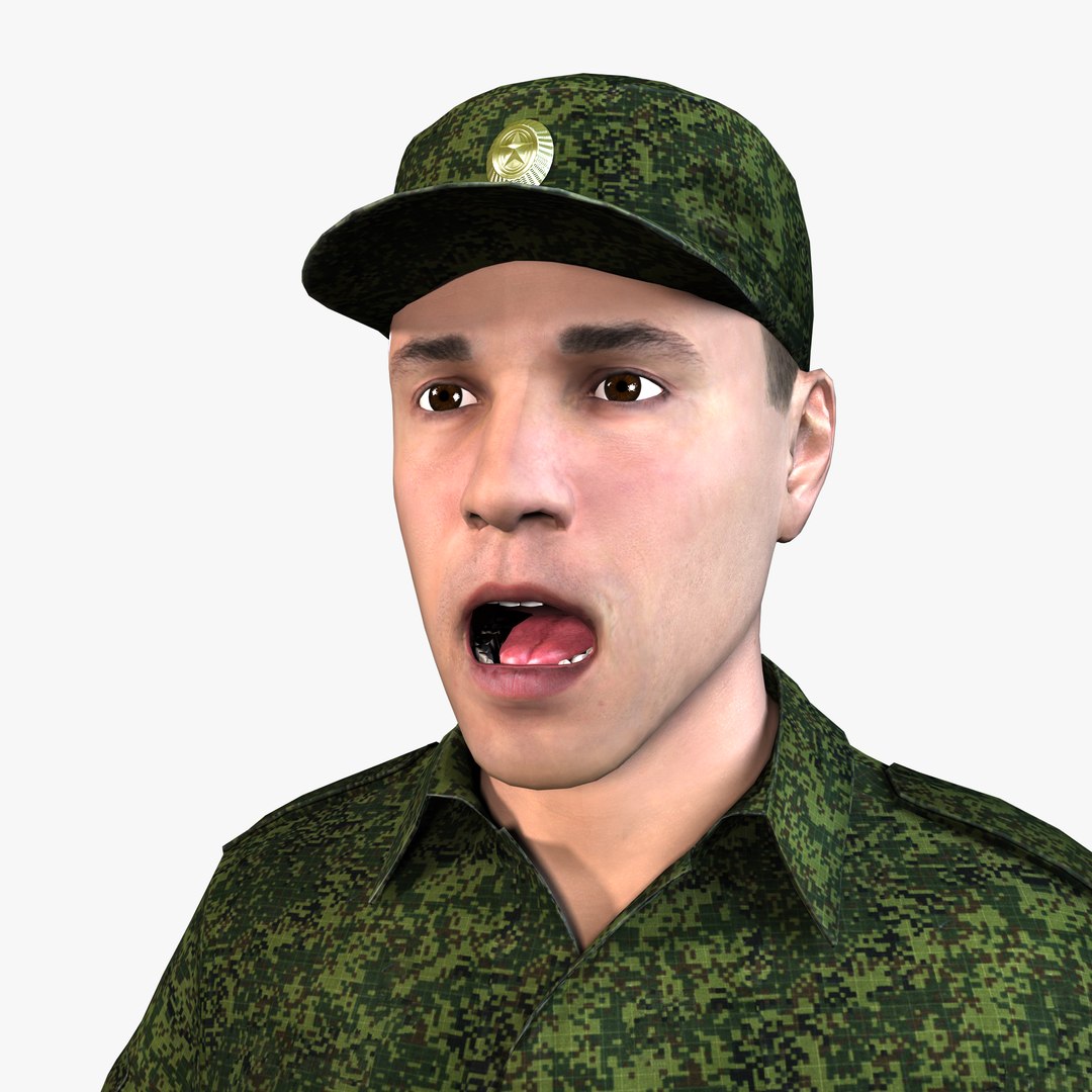 Realistic russian soldier human 3D model - TurboSquid 1224881