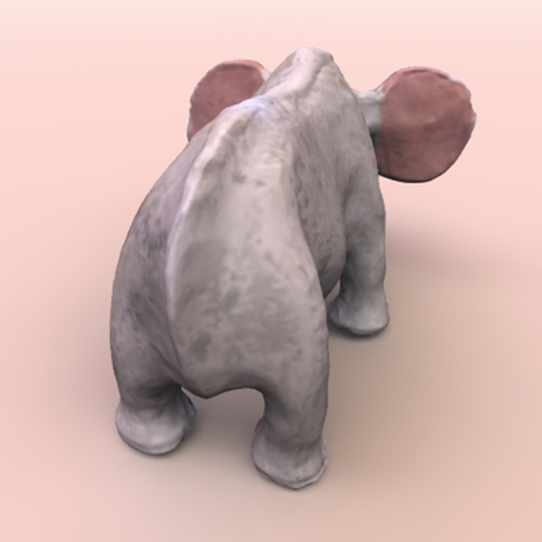 Maya Clay Elephant