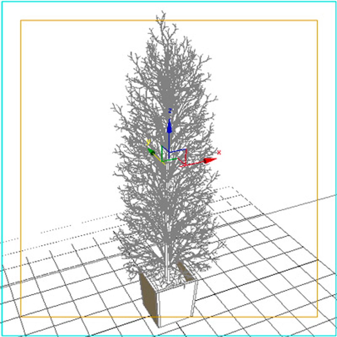 3d Model Decorative Tree