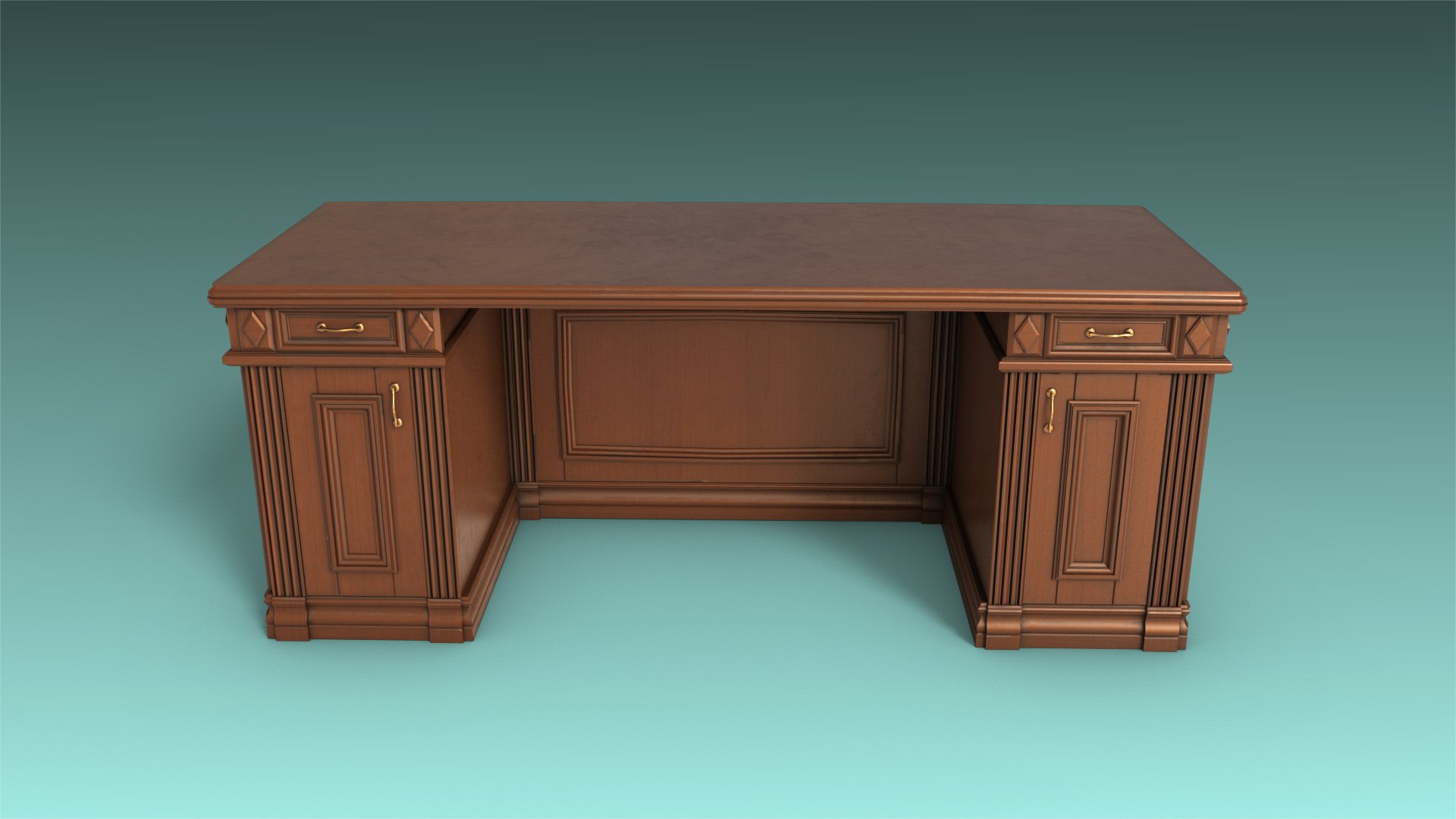 3D low-poly desk model - TurboSquid 1633053