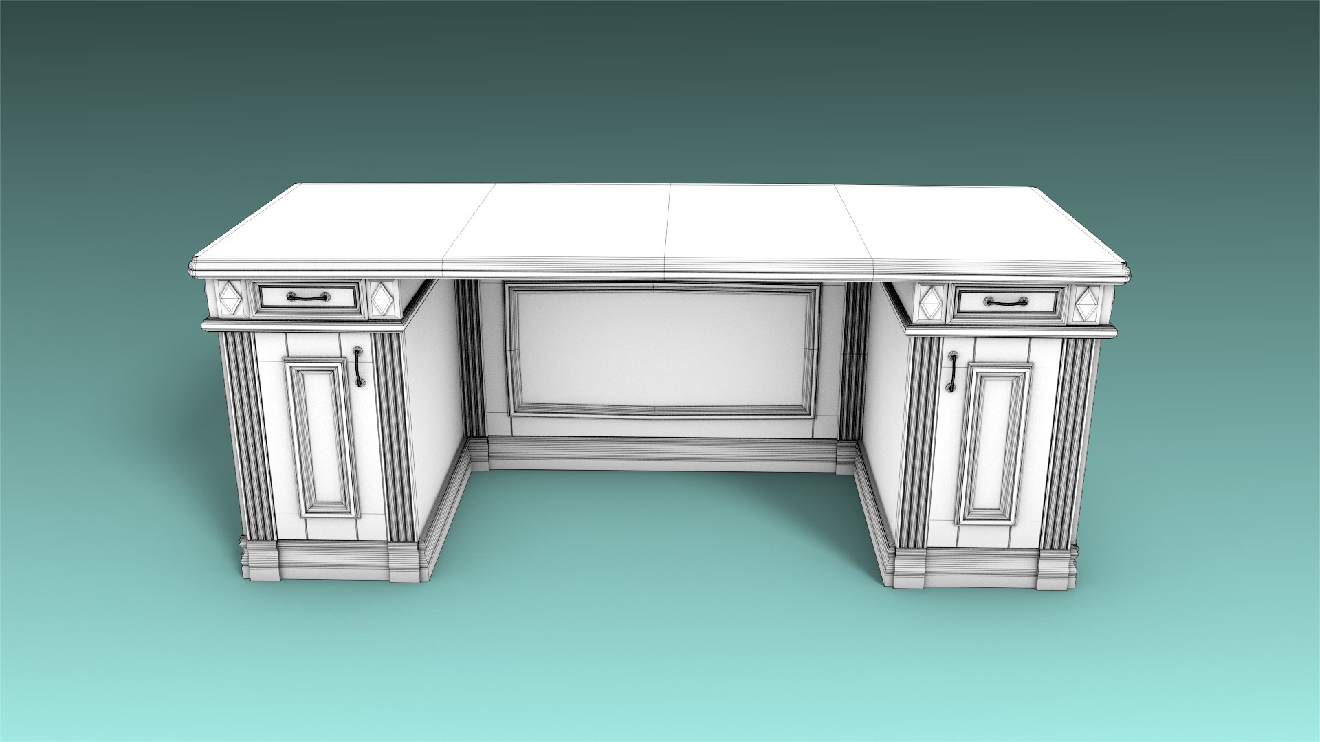 3D low-poly desk model - TurboSquid 1633053