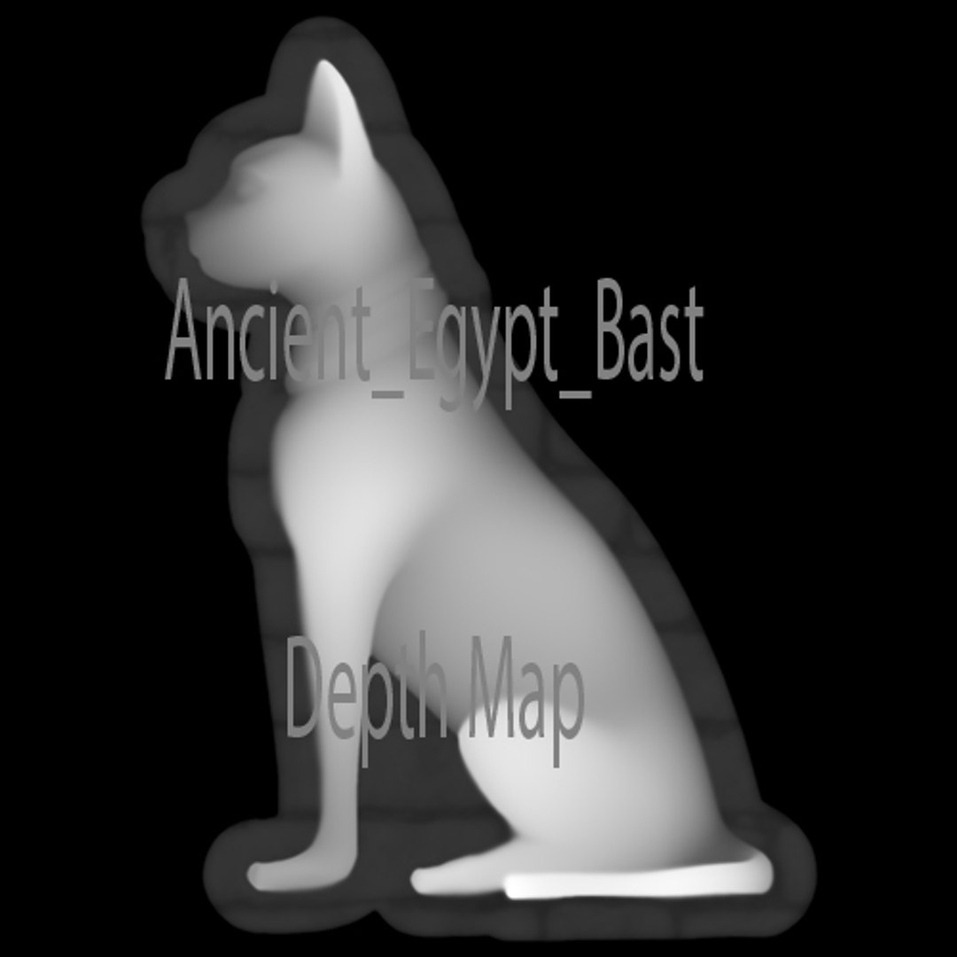 3d ancient egypt bast 002 model
