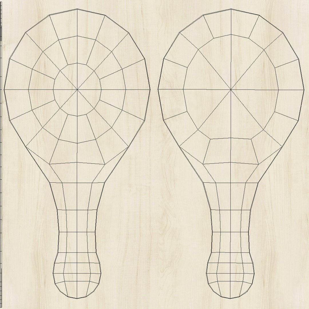 3D Model Paddle Ball - TurboSquid 2029356