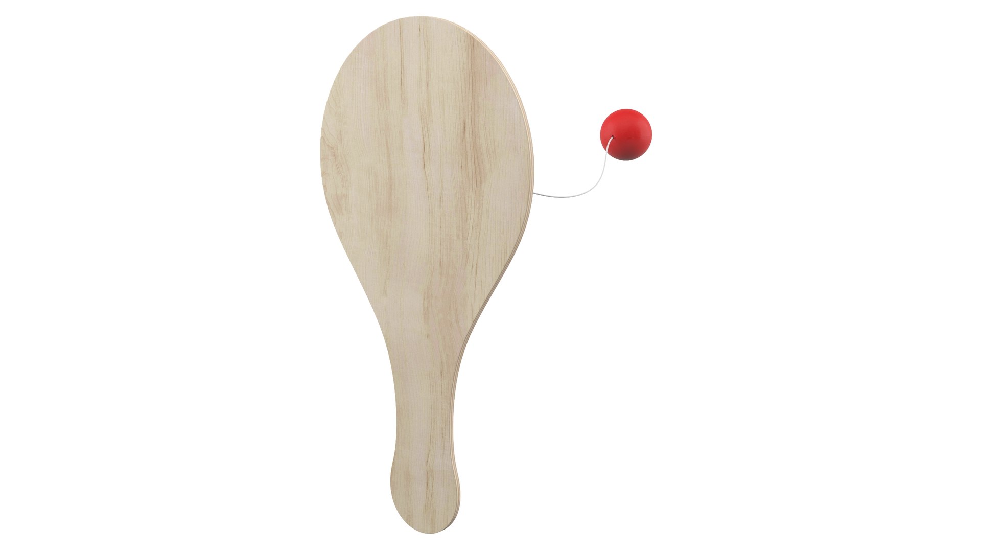 3D Model Paddle Ball - TurboSquid 2029356