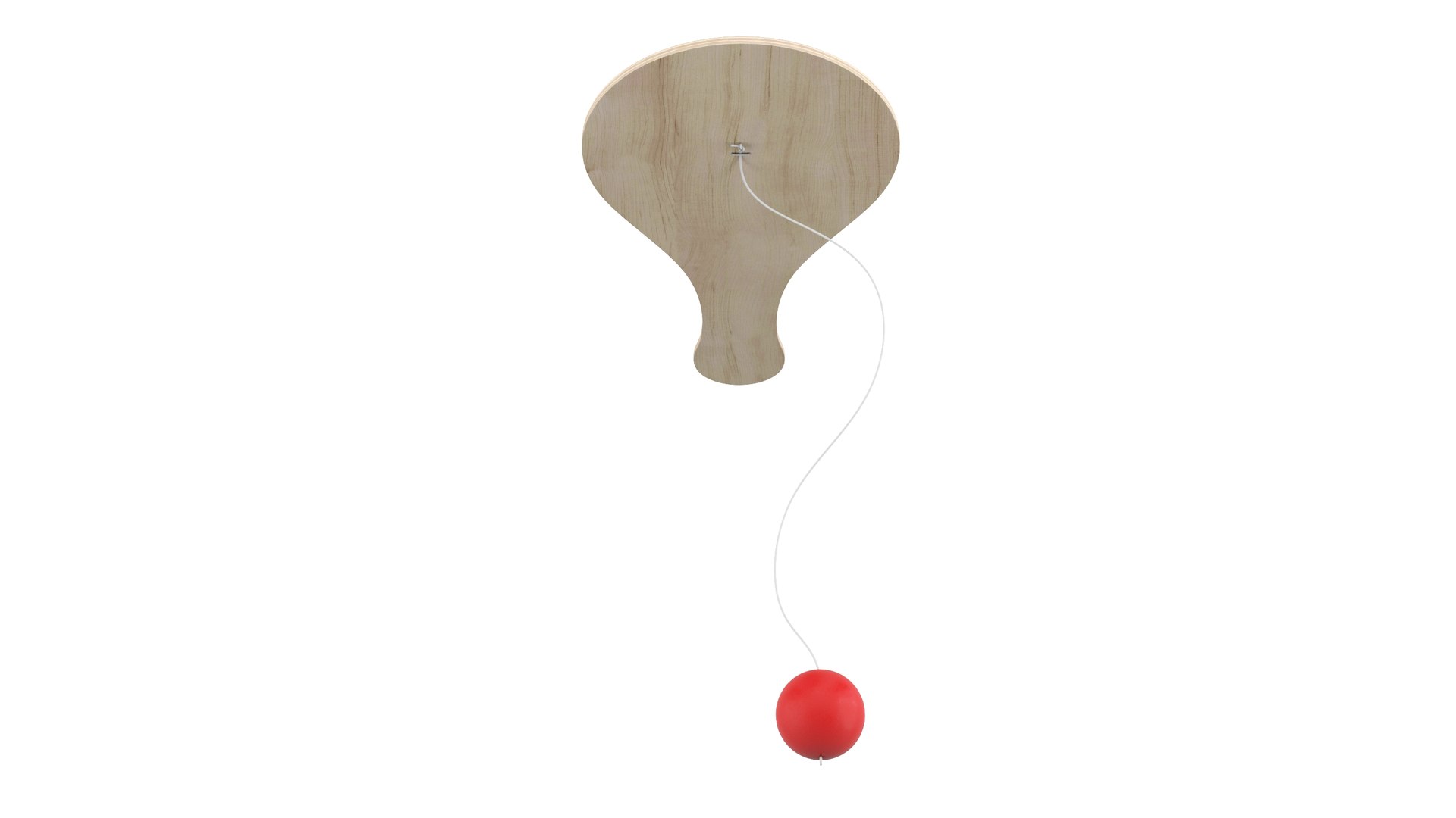 3D Model Paddle Ball - TurboSquid 2029356