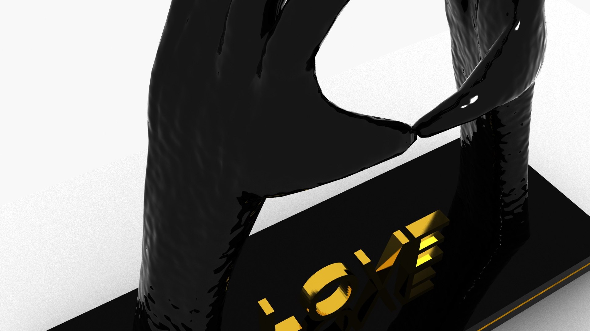 Love Sign 3D - TurboSquid 2040429