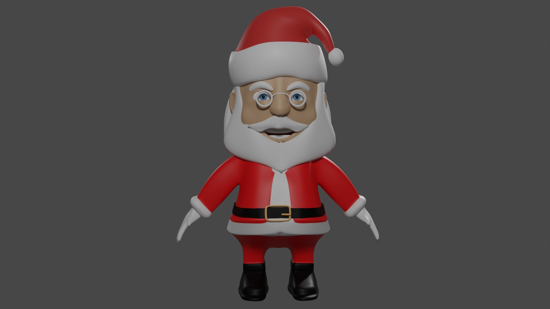3D Model 3D Chibi Santa Claus - TurboSquid 2006085