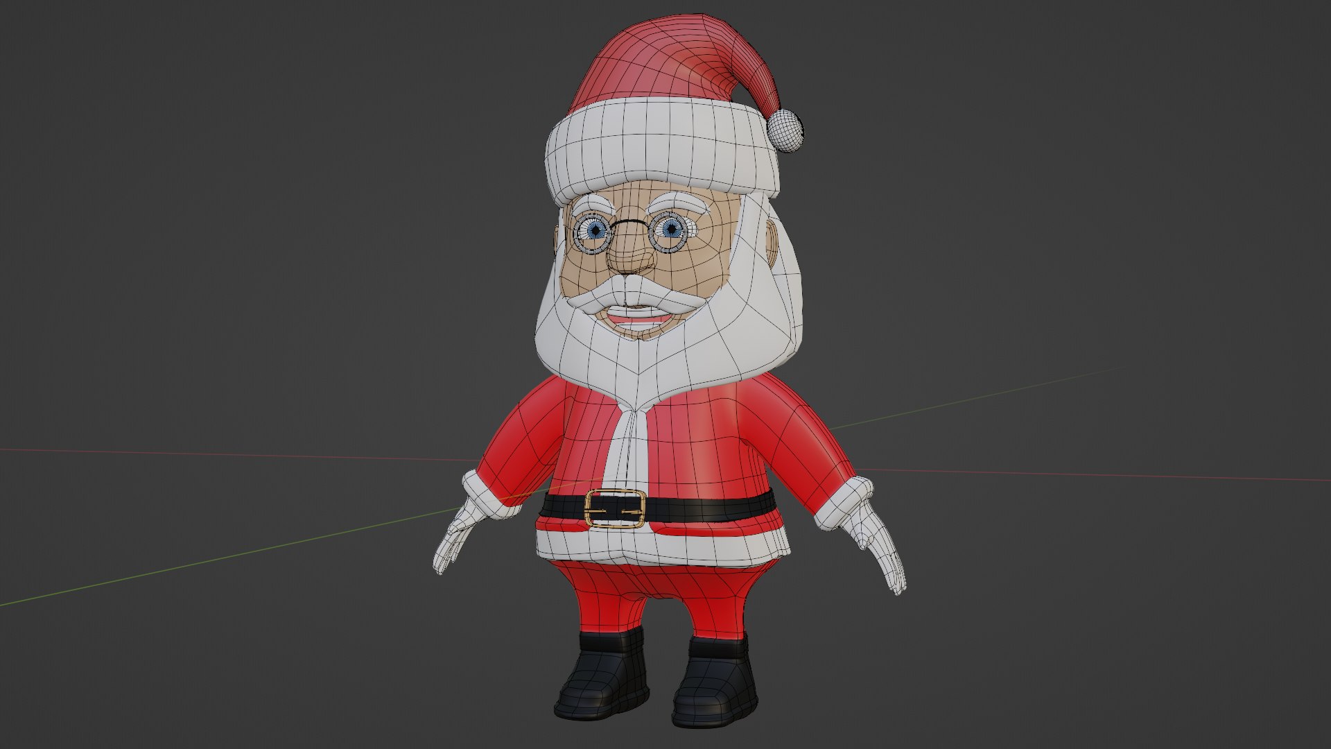 3D Model 3D Chibi Santa Claus - TurboSquid 2006085
